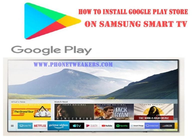 How to install Google Play Store on Samsung Smart TV and the best Play ...