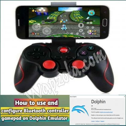 How to use and configure Bluetooth controller gamepad with Dolphin ...