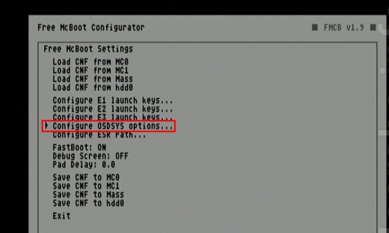 Installing and configuring the PlayStation 2 OPL (Open PS2 Loader ...
